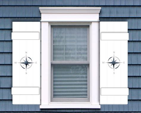 Compass Window Shutters Durable Decorative And Desirable Pvc Plastic