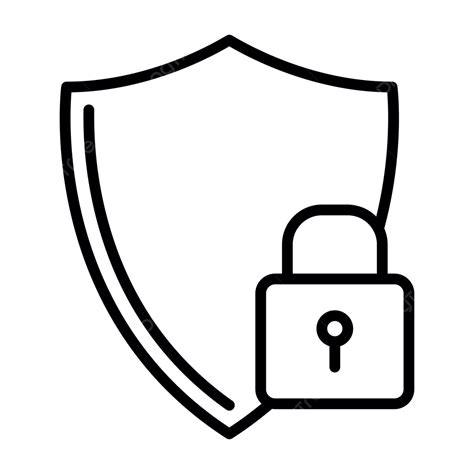 Privacy Line Icon Vector Privacy Icon Compliance Data Png And Vector