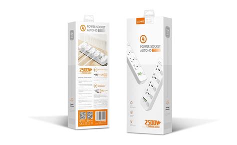 LDNIO SC4408 4 AC Outlets Universal Power Strip – Mega Zone