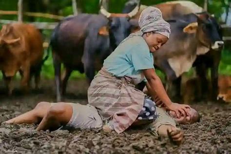 Good A Husband And Wife Visited A Farm They Saw A Bull Having Sex With A Cow The Wife Asked