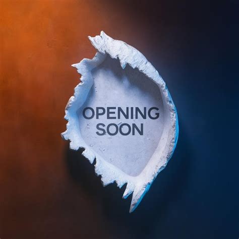 Premium Photo An Open Shell With The Word Opening On It