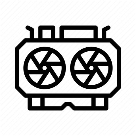 Graphics Card Gpu Video Gaming Performance Icon Download On