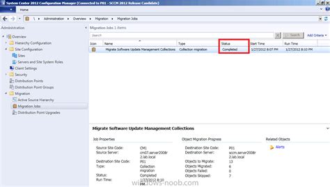 Using Sccm 2012 Rc In A Lab Part 14 Performing A Side By Side Migration From Configuration
