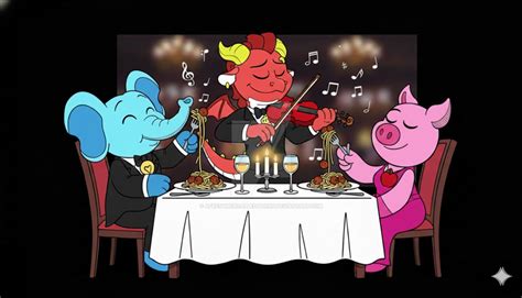 Bubba And Picky Fine Dining Dinner For Two By Afreshmencalledathan On Deviantart