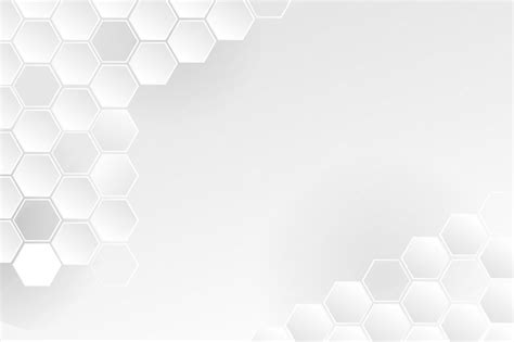 Premium Vector Science And Technology Background With Hexagons Pattern Design