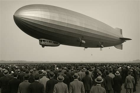August 8 1929 Graf Zeppelin Completes First Around The World Airship Flight Under Hugo