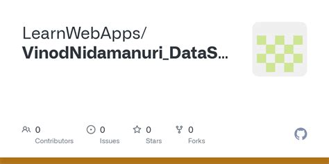 github learnwebapps vinodnidamanuri datastructureassignmentsolution