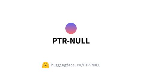 PTR NULL Null Pointer