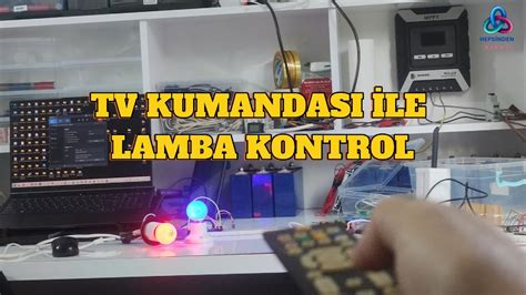 Tv Kumandasi İle Lamba Kontrol Youtube
