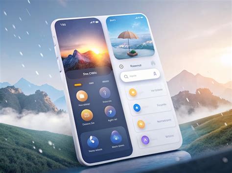 Personalized Product Suggestions Dynamic Weather Widget Premium Ai Generated Image