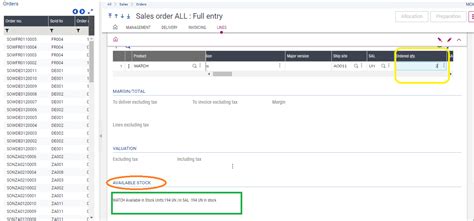 How To Display The Stock Availability On Sales Order Screen In Sage X3 Version 12 Sage X3