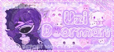 Uzi Doorman Gfx Youtube Banner Design Iphone Wallpaper Glitter Cute