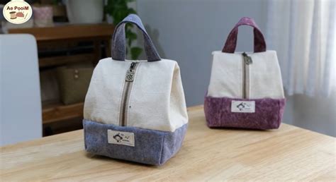 Diy Bolso De Tela Reversible Con Moldes Patrones Gratuitos De Costura