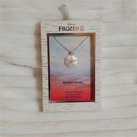 Disney Jewelry Nib Disney Frozen Ii Snowflake 8 Necklace Poshmark