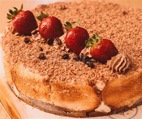 Finger Licking Homemade Gourmet Style Tiramisu Cake Stock Image Image