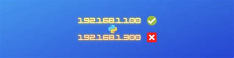 Validate An Ip Address Using Python Step By Step Guide