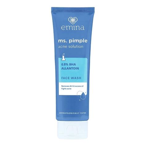 Emina Ms Pimple Acne Solution Facial Wash 50ml Watsons Indonesia