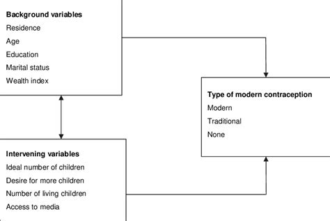 Conceptual Framework On Determinants Of Contraceptive Use Download Scientific Diagram