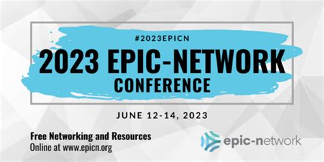 2023epicn 2023 Epic Network Conference Epic N
