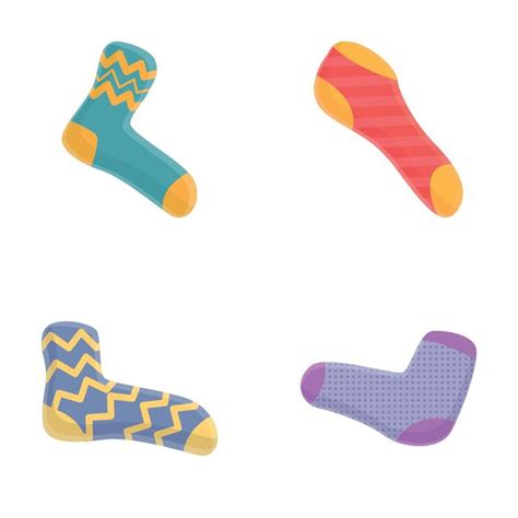 Cartoon Socks Vector Art Icons And Graphics For Free Download