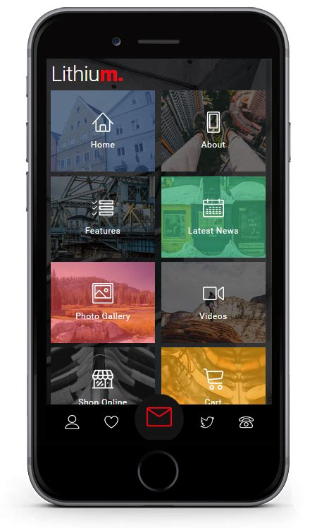 Lithium Responsive Mobile Template By Mobiokit Themeforest