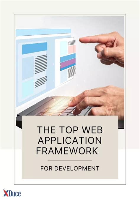 ppt the top web application framework for development powerpoint