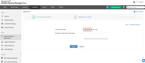 Enroll Any Ios Device To Abm Enrollment Manageengine