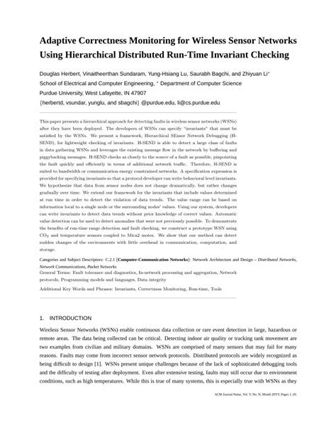 pdf adaptive correctness monitoring for wireless sensor