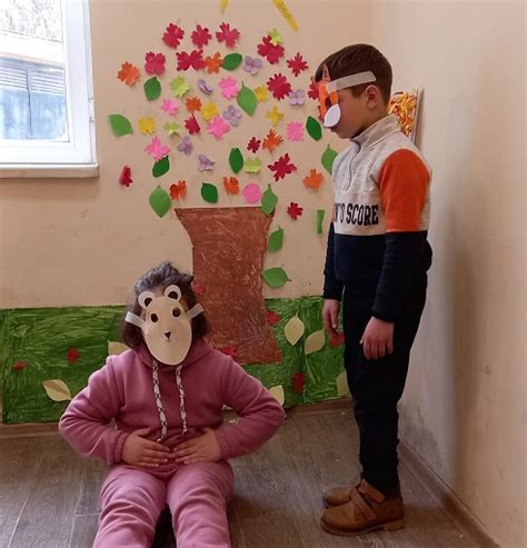 „მასპინძელი დათვი“ ზედა აჭყვას საჯარო სკოლის მე 4 კლასის მოსწავლეთა საინტერესო და სახალისო