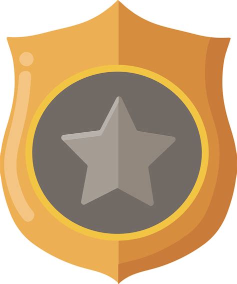 Police Badge Cartoon