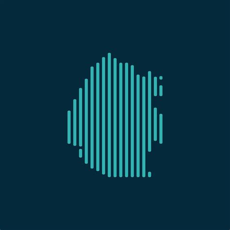 Vector Abstract Map Of Swaziland With Blue Straight Rounded Lines Isolated On A Indigo