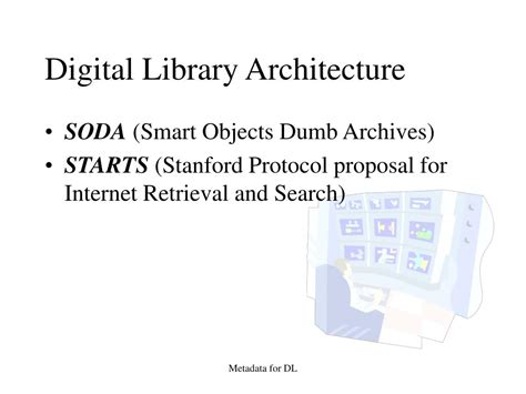 PPT Metadata Architecture For Digital Libraries Conceptual Framework For Indian Digital