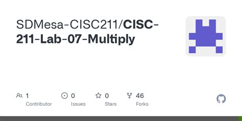 Github Sdmesa Cisc211cisc 211 Lab 07 Multiply