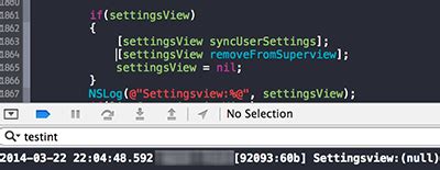 Ios Console Shows UIView As Null Yet It Still Acts Like It Is Present Stack Overflow