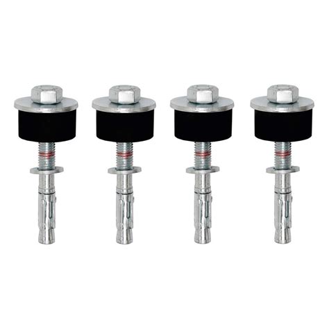 Tornillo De Anclaje Moravia Flex Para Suelos De Cemento Juego De 4 Con