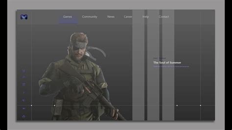 Adobe XD Web Design Tutorial Gaming Website YouTube