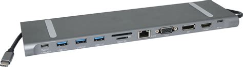 Altronics Usb 3 1 Type C 13 In 1 Laptop Docking Station Hub Alt D2363a