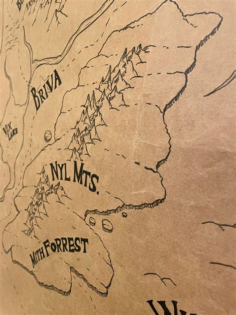 Custom Fantasy Map Original Hand Drawn Fantasy Map For Dungeons Dragons Pathfinder Tabletop