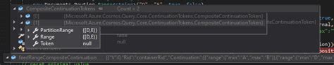 MalformedContinuationTokenException Starting With SDK V Issue Azure Azure Cosmos