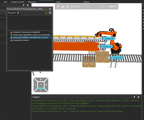 Pallet Bug General Questions Visual Components The Simulation