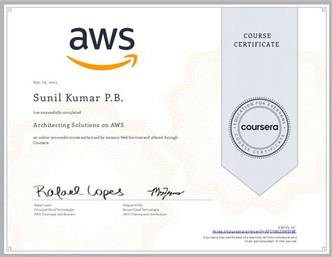 Aws Cloudarchitecture Solutionsarchitect Certification