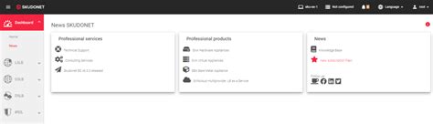 Dashboard News Skudonet
