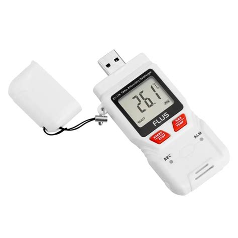High Accuracy LCD Thermometer Hygrometer Humidity And Temperature Data Logger USB Recorder
