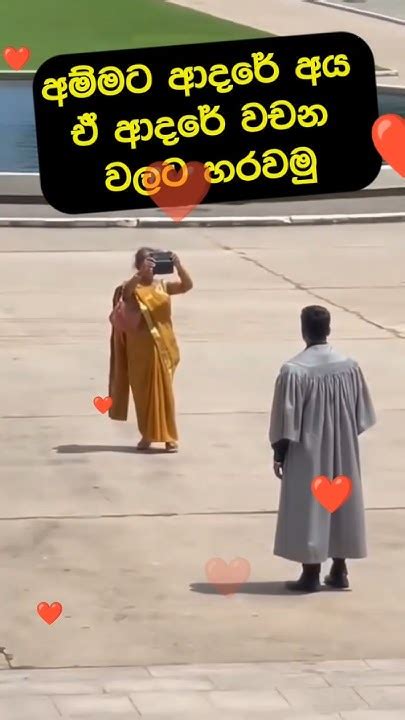 අම්මට තමන්ගේ පුතා මැණිකක් Sinhala Srilanka Youtubeshorts Shorts Ceylonpride Viralshorts