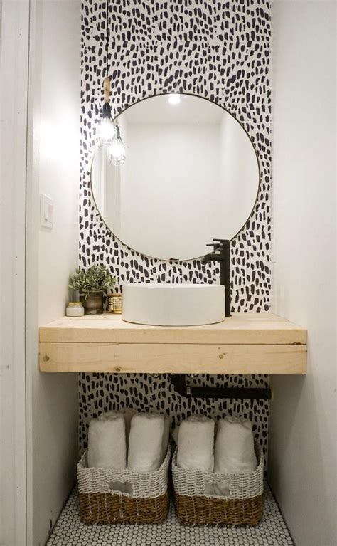 Half Bath Peel And Stick Wallpaper At Will Howell Blog