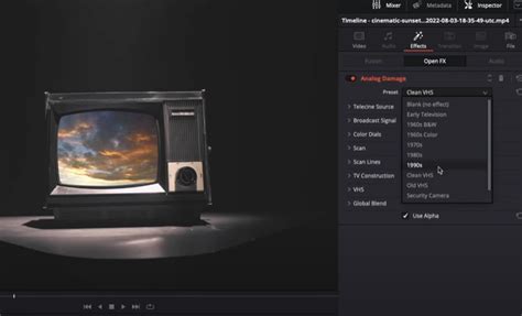 how to quickly remove green screen from video in davinci resolve