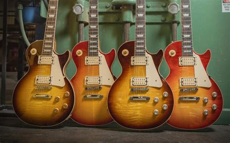 Gibson Announce Limited Edition Les Paul Standard 50s And 60s