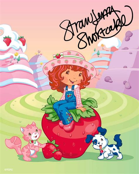 Strawberry Shortcake Backgrounds Wallpapersafari