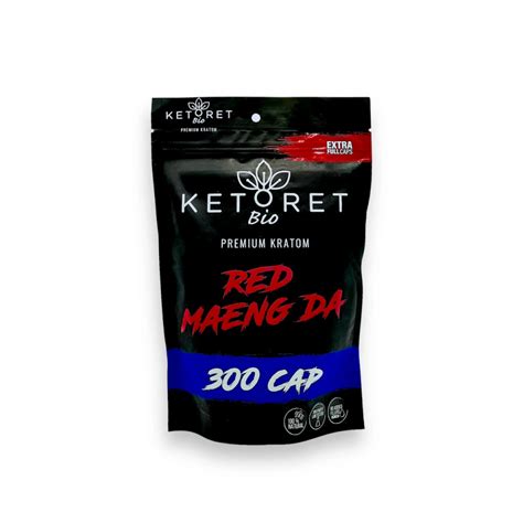 Ketoret Bio Premium Kratom Extra Full Capsules Red Maeng Da Relaxation And Balance