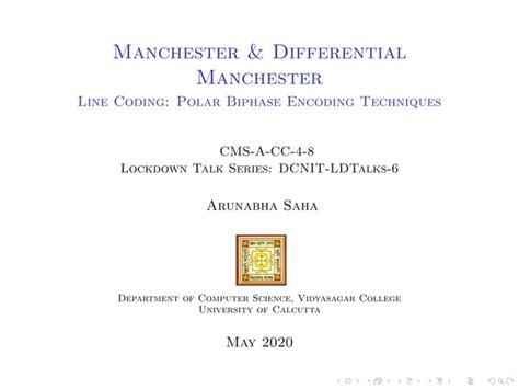Manchester And Differential Manchester Encoding Scheme Pdf